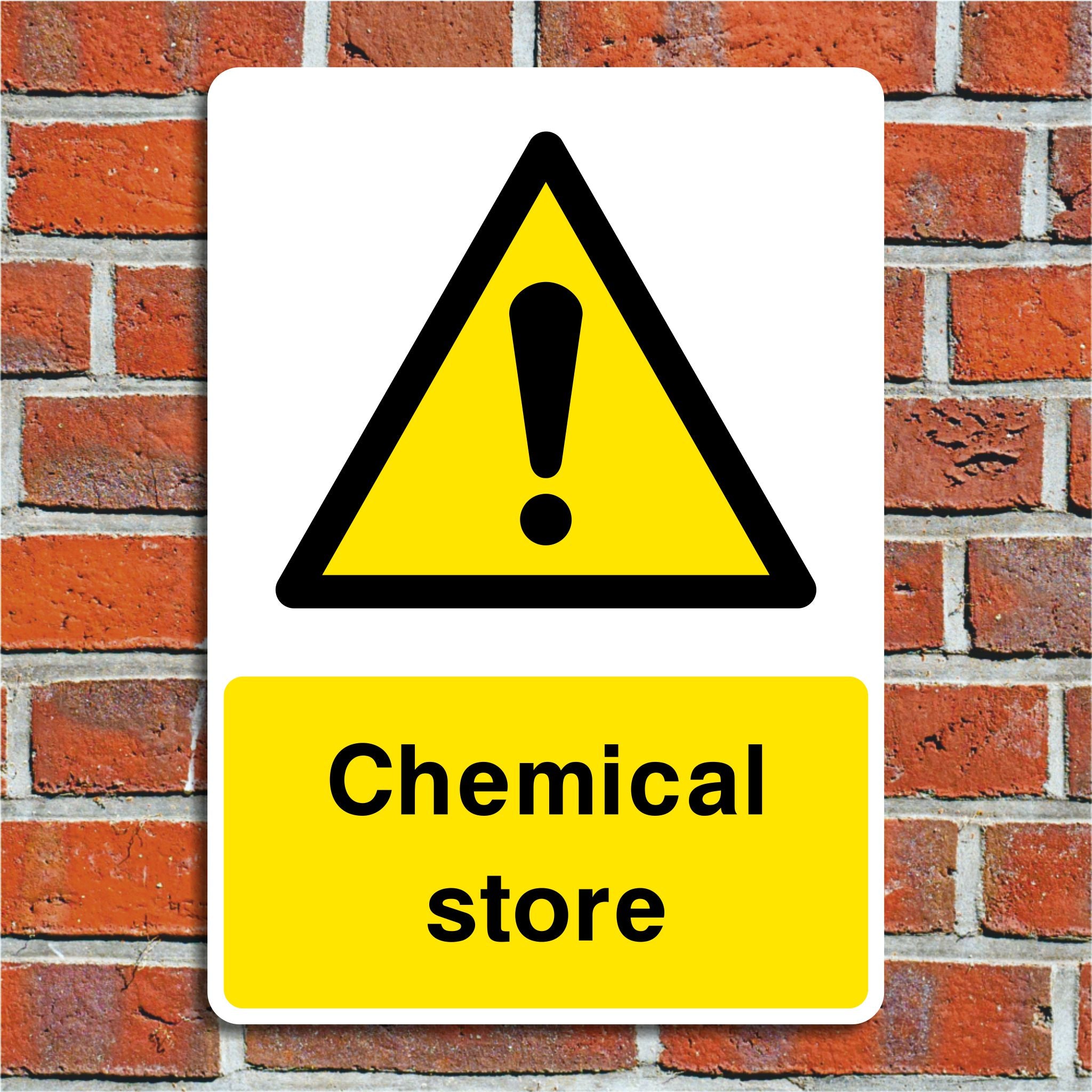 Chemical Store Sign